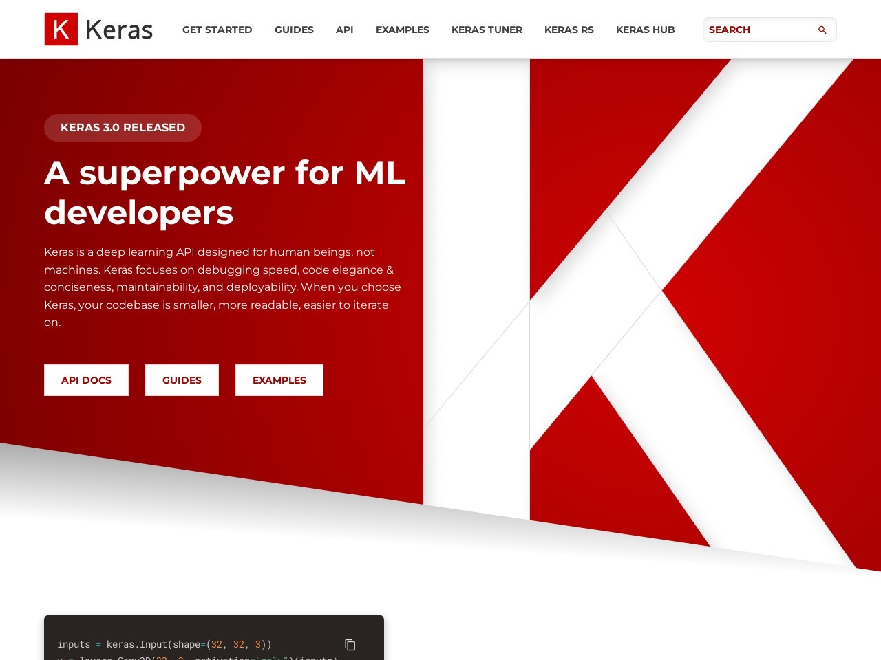 Keras：面向人类的深度学习API | 老北鼻AI工具箱
